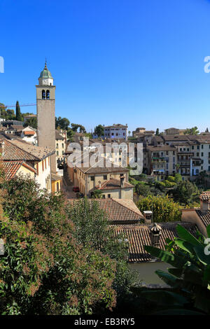 Asolo Cathedral Bell Tower, Italy, Veneto Stock Photo - Alamy