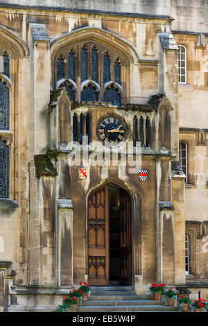 The dining hall of Exeter College Oxford University Stock Photo - Alamy