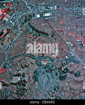 Map of the city of Chino, CA Stock Photo - Alamy