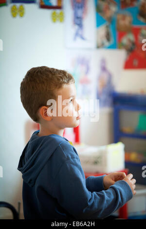 Teaching Autistic Child Stock Photo - Alamy