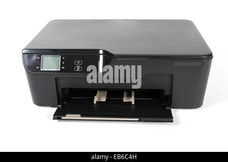 Printer, scanner, copier isolated on white background Stock Photo - Alamy