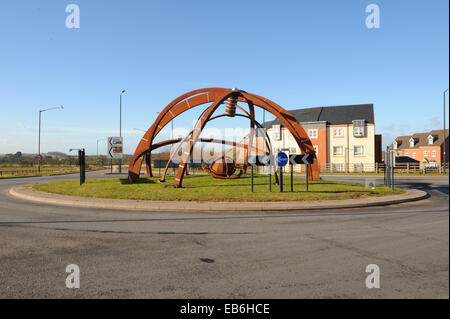The Armillary Roundabout on the Banbury Road in Stratford upon Avon ...
