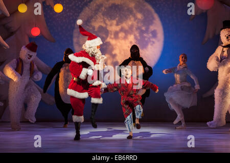 Archie Durrant, Federico Casadei in "The Snowman" at the Peacock ...