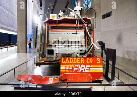 Destroyed Ladder Truck of FDNY Ladder Co. 3, National September 11 ...