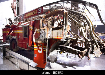 Destroyed Ladder Truck of FDNY Ladder Co. 3, National September 11 ...