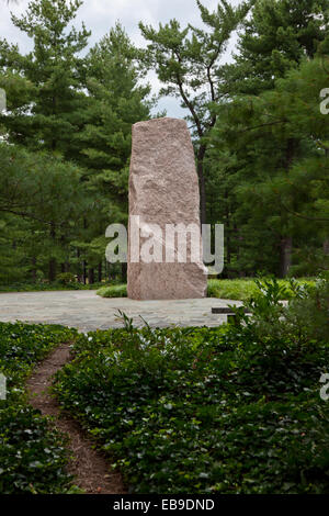 WASHINGTON, DC — The Lyndon B. Johnson Memorial Grove on the Potomac ...