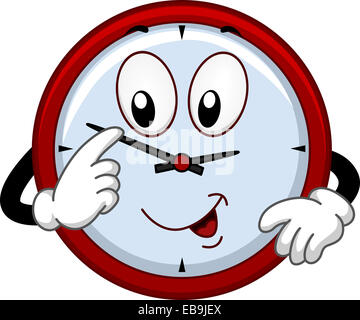 Daylight saving time, DST, clock faces. When DST observation begins ...