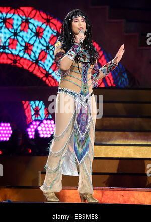 Cher In Concert at MGM Grand Garden Arena Las Vegas Featuring: Cher ...