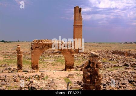 Ruins at Harran, Turkey. Haran, Charan, or Charran is a Biblical place ...