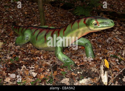 Early Protorosaurus dinosaur, Permian era Over 30 species of lifelike ...