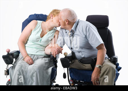 Homeless Man Kissing Homeless Woman Stock Photo - Alamy