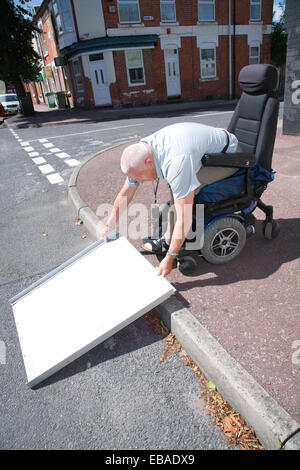 A kerb ramp for disabled people Stock Photo - Alamy