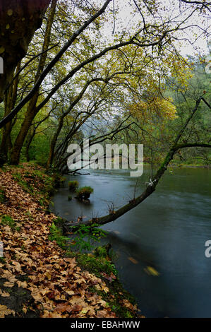 River Urumea in Hernani, Basque Country, Spain, Euskadi, Euskal Herria ...