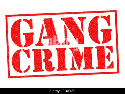 GANG VIOLENCE red Rubber Stamp over a white background Stock Photo - Alamy