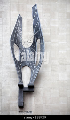 Barbara Hepworth sculpture: 'Winged Figure' above Oxford Street ...