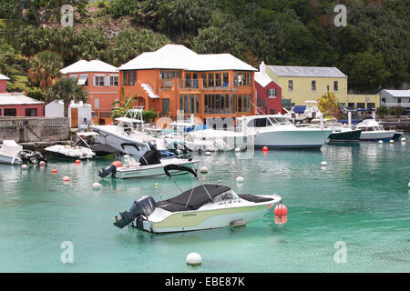 Bermuda, Flatts Village Stock Photo - Alamy
