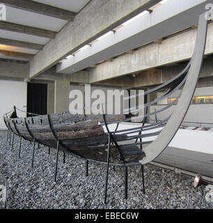 Skuldelev 1 in the Viking Ship Museum Stock Photo - Alamy