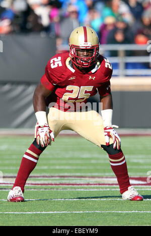 November 29, 2014: Boston College Eagles wide receiver Josh Bordner (8 ...