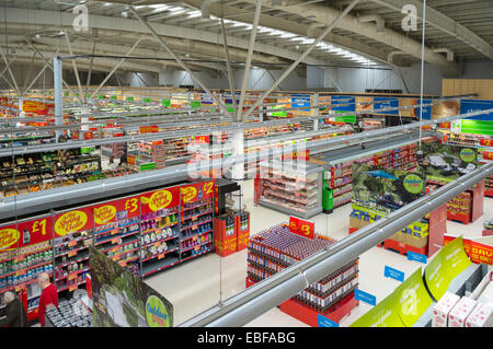 Asda supermarket aisle, UK Stock Photo, Royalty Free Image: 29615075 ...