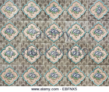 Vintage floor tiles from old houses in Singapore. This type of design ...