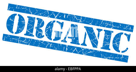 natural blue square grunge stamp on white Stock Photo - Alamy