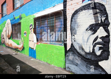 Street Art, Collingwood, Melbourne, Victoria, Australia Stock Photo - Alamy