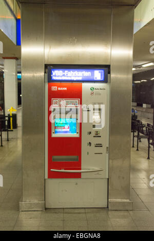 Ticket machine in Berlin Underground Stock Photo - Alamy