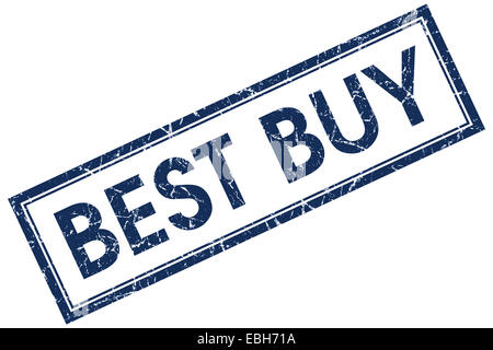 sale blue square grungy vintage isolated stamp Stock Photo - Alamy