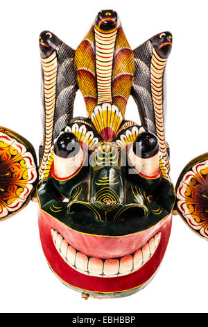 Sri Lankan Gara Demon Mask, Gara Yaka Stock Photo - Alamy