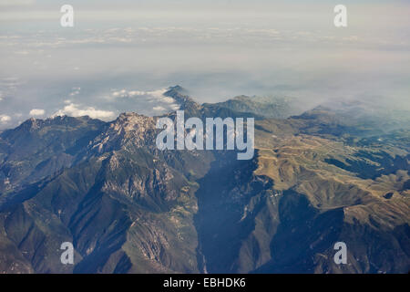 Aerial view of Italian Alps, Verona, Italy Stock Photo - Alamy