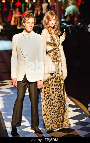 Czech models present creations inspired by fashion of 30ies during ...