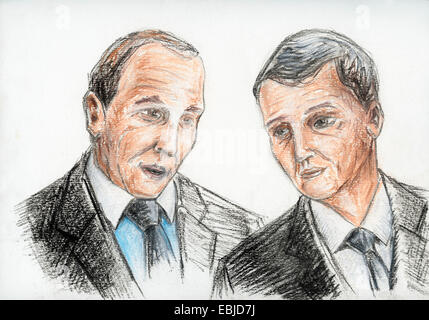 David Rath, Petr Kott, trial Stock Photo - Alamy