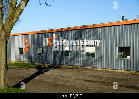 ACT Skills Academy, Hadfield Road, Cardiff, Wales, UK Stock Photo - Alamy