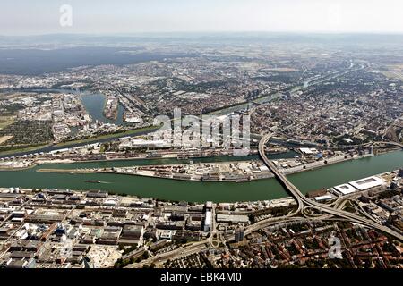 Mannheim (Germany) from above Stock Photo - Alamy