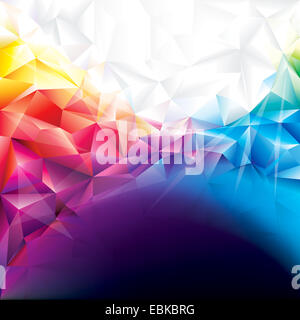 Polygonal Texture Colorful vibrant colors. Corporate Abstract Geometric ...