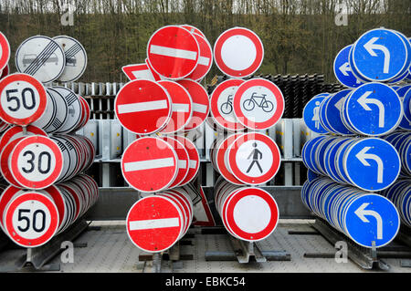 Germany, Traffic Signs Stock Photo - Alamy