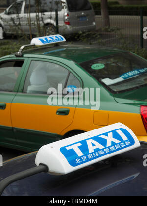 Beijing Taxi Beijing China Stock Photo - Alamy