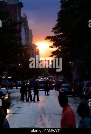 Manhattanhenge - sometimes referred to as the Manhattan Solstice - is a ...