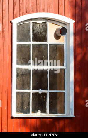 in a window built-in tube, pipe as an opening to the inside of a Stock ...