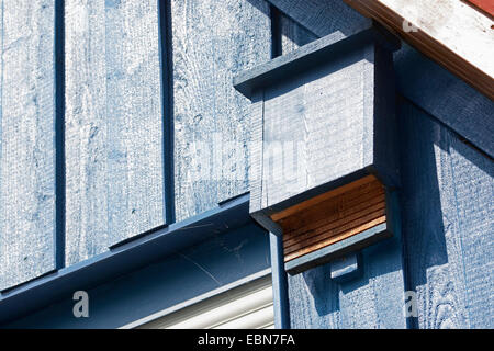 nesting box for bats at wooden cladding, Germany Stock Photo - Alamy