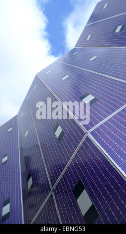 thermal and photovoltaic solar power plants in the Mojave Desert near ...