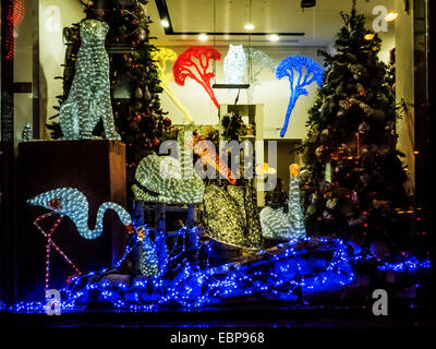 Holiday decorations of Independence square in Minsk. Belarus Stock ...
