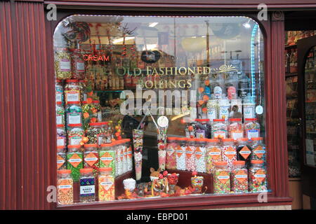 Candy Box sweet shop, Main Street, Largs, North Ayrshire, County of Ayr ...