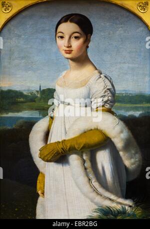 Jean Auguste Dominique Ingres, Caroline Bonaparte (Caroline Murat ...