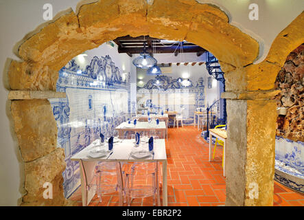 Traditional restaurant Faro Portugal Stock Photo - Alamy