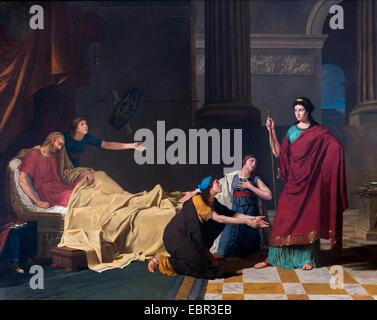 Medea And Pelias Stock Photo - Alamy