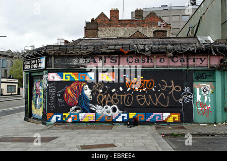 Wall Graffiti, Dublin, Republic of Ireland, Europe Stock Photo - Alamy