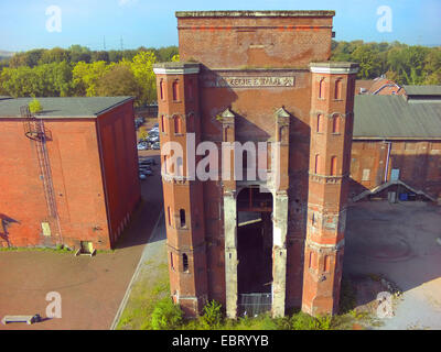 Aerial photo, industrial area Ewald, former Zeche Ewald mine ...