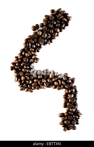 Number four. Coffee background Stock Photo - Alamy
