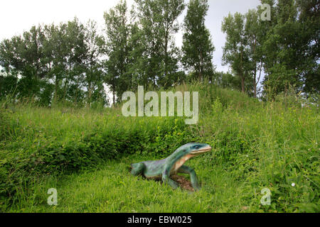 Early Protorosaurus dinosaur, Permian era Over 30 species of lifelike ...